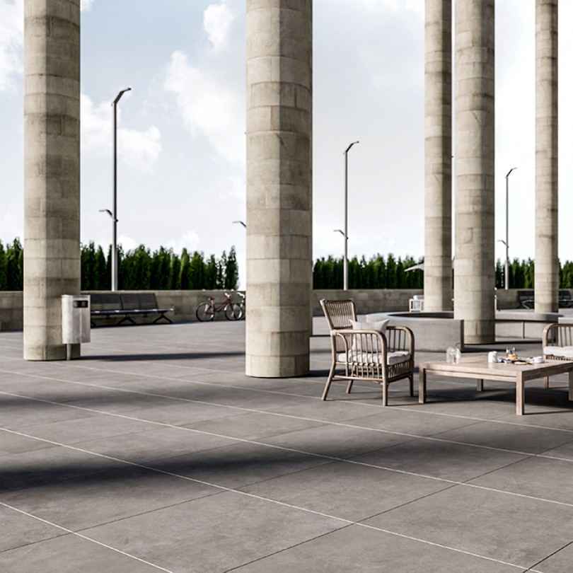 Qubus Park Concrete 2cm | Pyro + Echo