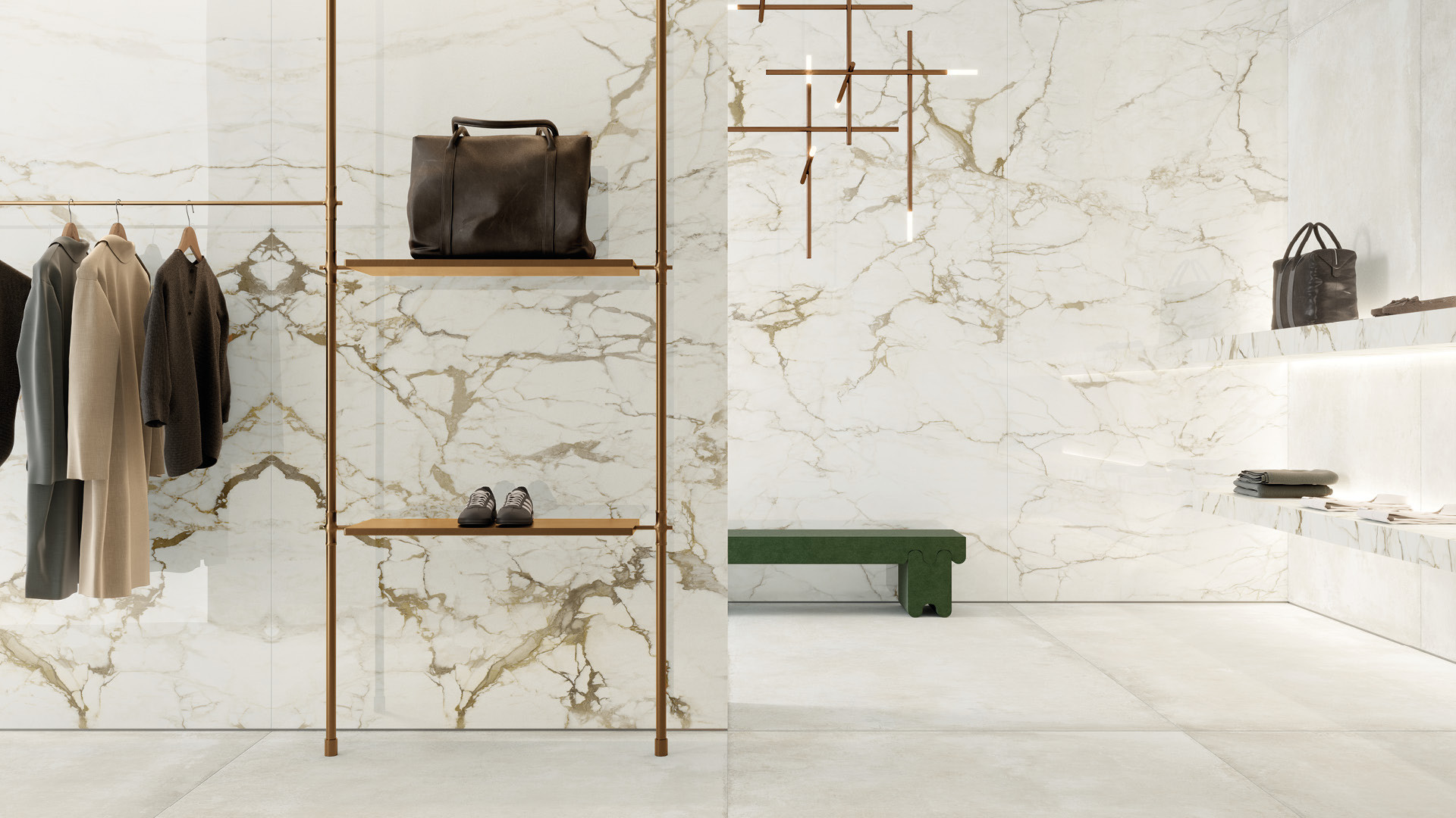 Calacatta Macchia Vecchia | Pyro + Echo