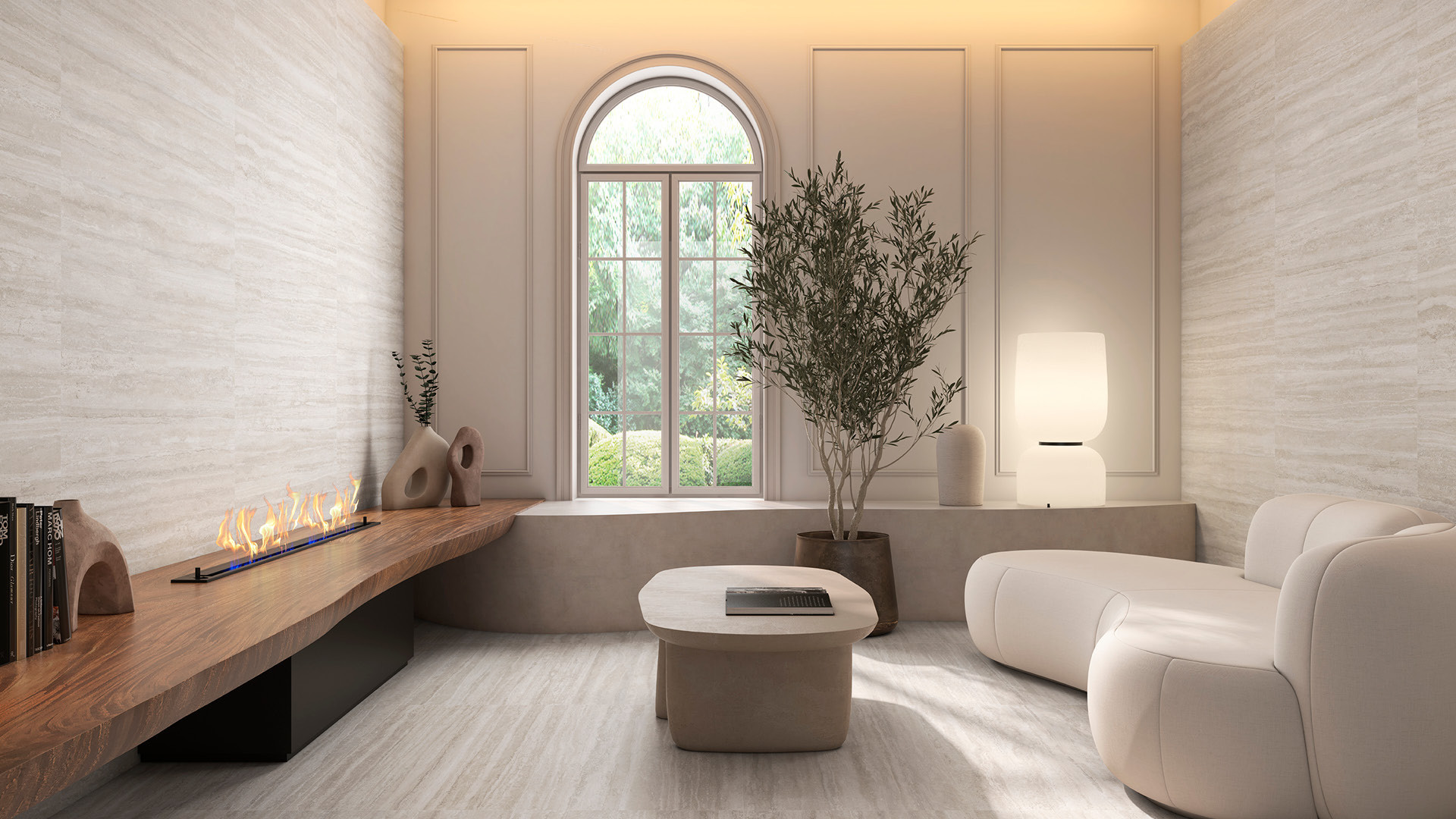 Twin Island Travertine | Pyro + Echo